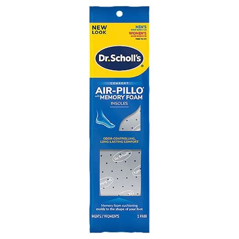 Dr Scholls Double Air Pillo Comfort Insoles One Pair Shoprite