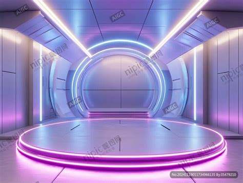 Ai创作图科幻门廊 霓虹灯场景造型 赛博朋克风格迎宾区 霓虹走廊 宇宙飞船大厅 粉红色宇宙飞船内部 飞船大厅 科幻灯光走廊 霓虹灯展台 流光溢彩的霓虹灯走廊 科幻室内 霓光科技门 霓虹灯过道