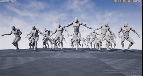 3d Model Attack Horror Animations 25 Dynamic Animations For Ue4 Skeleton Vr Ar Low Poly