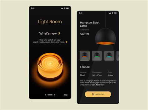 Lamp Shop Mobile App By Antu Islam On Dribbble