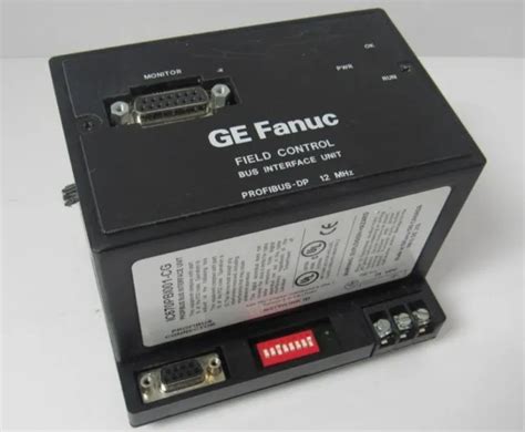 Ge Fanuc Field Control Bus Interface Unit Profibus Dp Ic670pbi001 Cg Eur 164 81 Picclick Fr