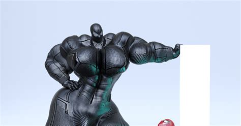 3d Bulge Spider Man Hyper Spider Man Pixiv