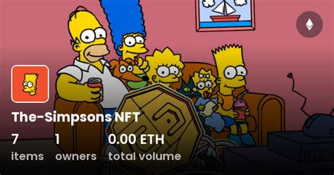 The Simpsons Nft Collection Opensea