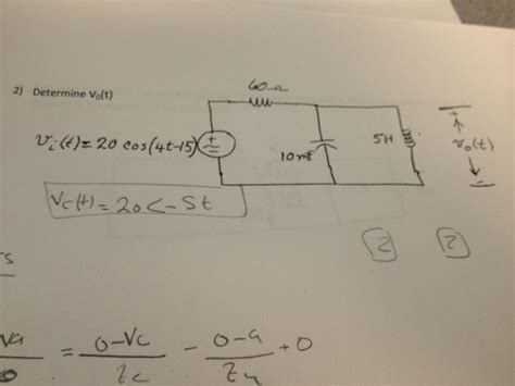 Solved Consider The Circuit Below Determine The Power Chegg