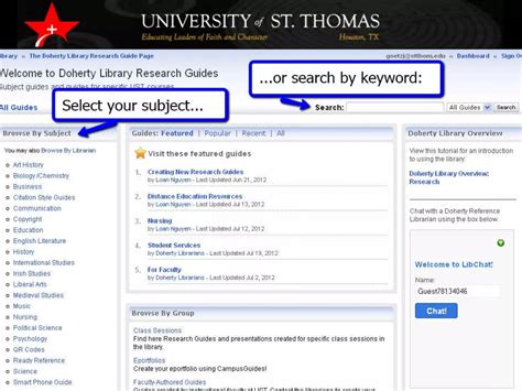 Choose A Library Database Pptx