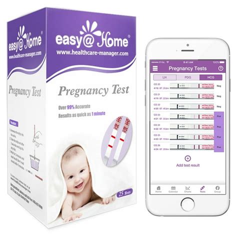 Easyhome 25 Pregnancy Hcg Urine Test Strips 25 Hcg Tests