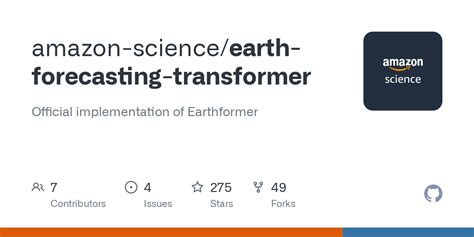 Earth Forecasting Transformer README Md At Main Amazon Science Earth