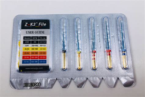 Z K3 Dental Endo Niti File Memory Rotary Root Canal Heat Activated