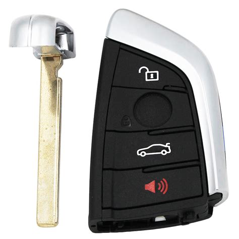 Black Replacement Remote Key Fob 4 Button 315 433 868MHz For BMW 1 2 3