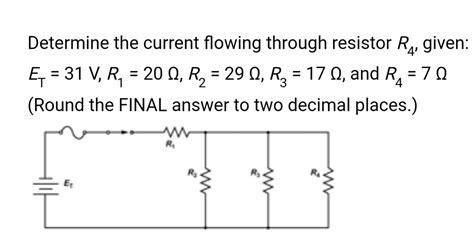 Answered Determine The Current Flowing Through Bartleby