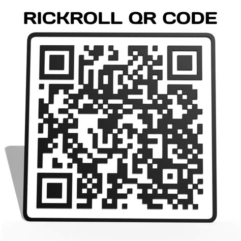 Rick Roll Qr Code By Jakehero4 Makerworld