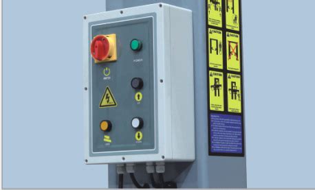 Electrical Release Post Car Lift Double Hydraulic Cylinder High Quality Electrical Release