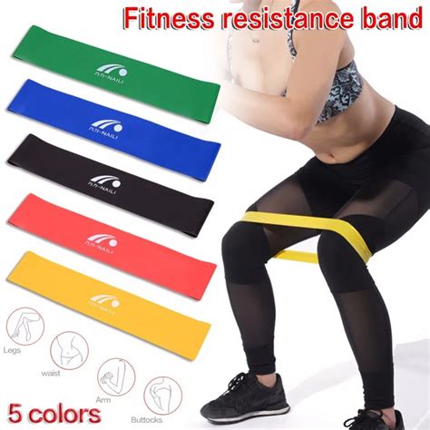 Buy Fitness Resistance Band 5 Levels Elastic Latex