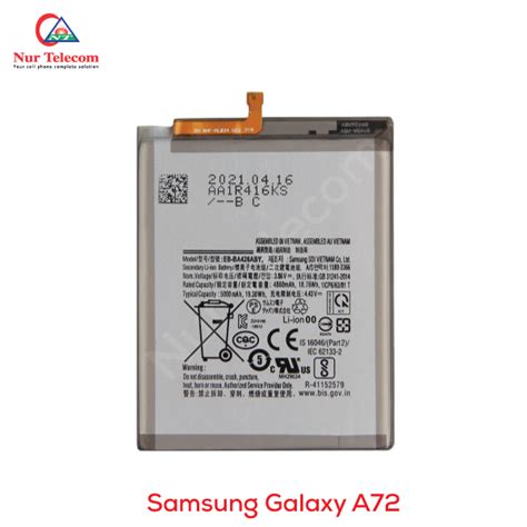 Top Quality Samsung A72 Battery Price In Bangladesh