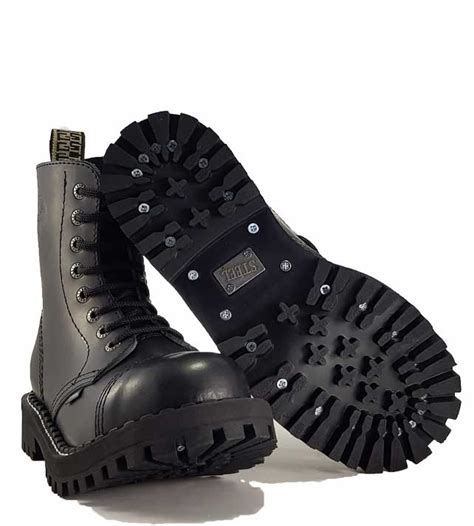 Bocanci Steel 8 Inele Negru