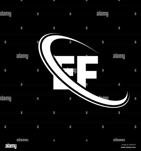Ef Logo E F Design White Ef Letter Ef E F Letter Logo Design