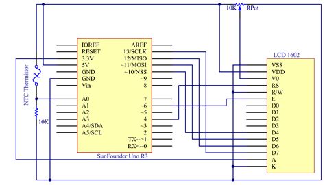 Lesson 12 Thermistor — Sunfounder Uno And Mega Kit Documentation
