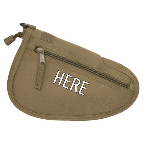Small Tactical Pistol Rug Flying Circle Gear