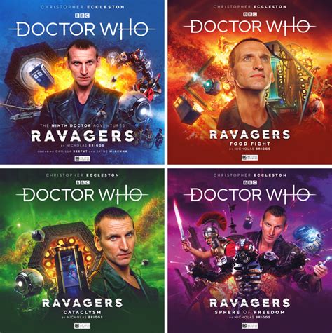 Big Finish The Ninth Doctor Adventures Ravagers Merchandise Guide The Doctor Who Site