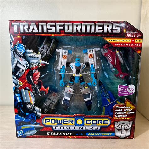 Transformers Power Core Combiners Stakeout Protectobots Sealed Box Act