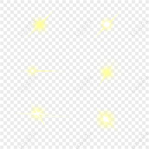 노란색 후광 조명 일러스트 효과 조리개 조합노랑구멍 Png 일러스트 무료 다운로드 Lovepik