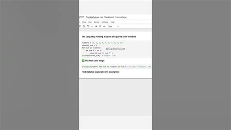 Stop Using Loops This Python One Liner Does It Better 🚀 Python Codinghacks Youtube