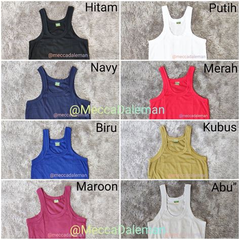Jual Singlet Pria Kaos Dalam Pria Warna Nutex Miatex Shopee Indonesia