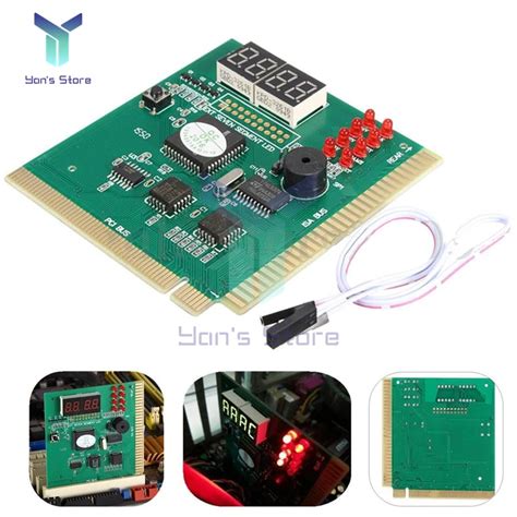 2 4 Digit Lcd Display Pc Analyzer Diagnostic Post Card Motherboard