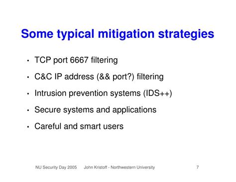Ppt Botnets Detection And Mitigation Dns Based Techniques Powerpoint Presentation Id 1017063