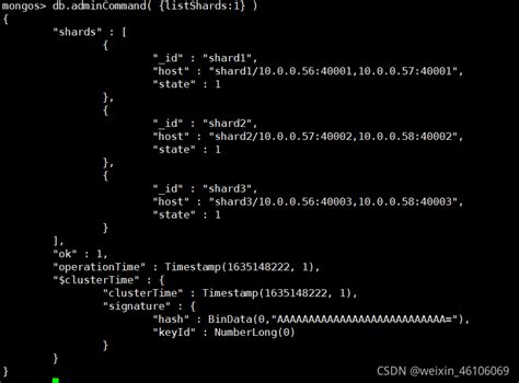 Mongodb 分片管理mongodb Partitioned Csdn博客