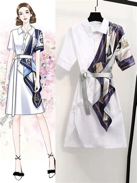 Detail Gambar Sketsa Fashion Design Koleksi Nomer 55