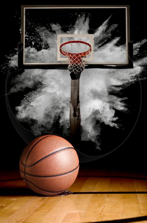Basketball Digital Backdrop Photography Photoshop Backdrop