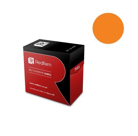 Redfern C19 Colour Code Labels Orange 10s Shop Today Get It
