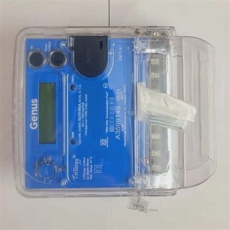 Three Genus 3 Phase Digital Electric Meter At ₹ 2700piece In Faridabad