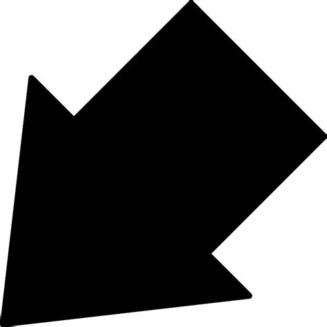 Diagonal Arrow Vector SVG Icon SVG Repo