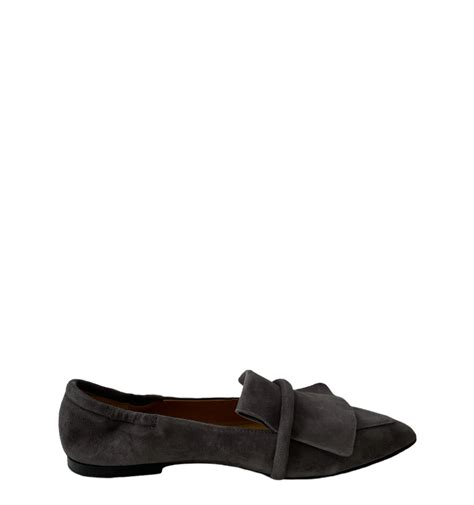 POMME D OR 0277B Camoscio Smoke Cuoio Nero Goccia Irmgard Wangerin
