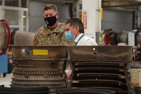 Commander Visits Afsc Airmen At Tinker Air Force Sustainment Center Article Display