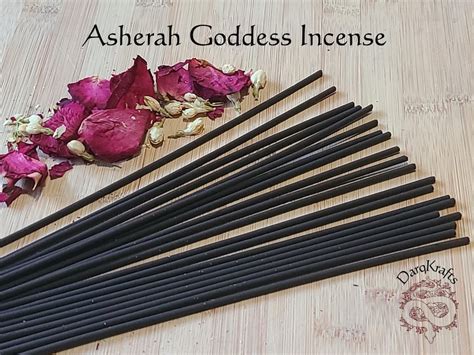 Asherah Goddess Handmade Incense T Set Christian Spiritual Work