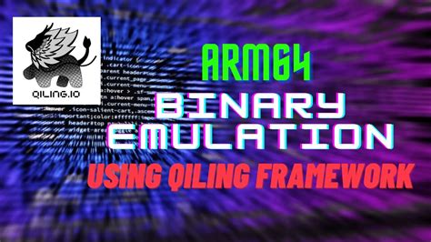 Arm64 Binary Emulation Using Qiling Framework Youtube
