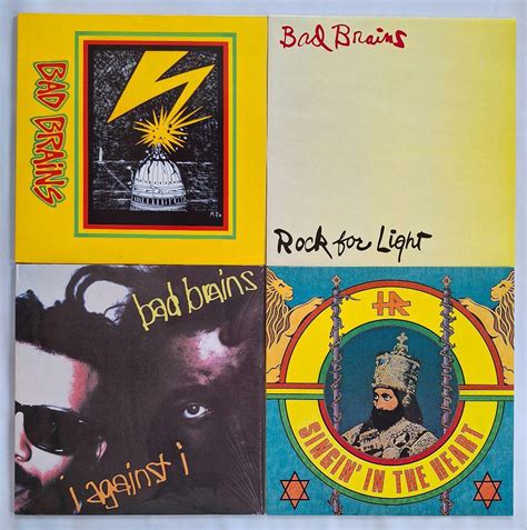 Bad Brains バッドブレインズ And Hr 4枚セット By メルカリ