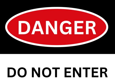 Do Not Enter Sign Printable Templates Free Pdf Downloads
