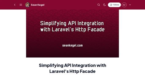 Simplifying Api Integration With Laravels Facade The Dev News