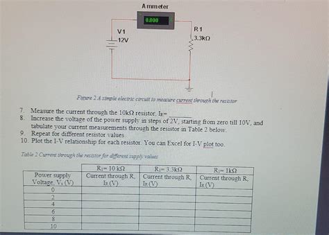 Solved Procedures 1 Connect And Simulate The Circuit