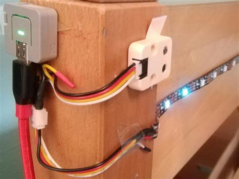 Night Lamp With Atom Lite Neopixel Strip And Ir Remote