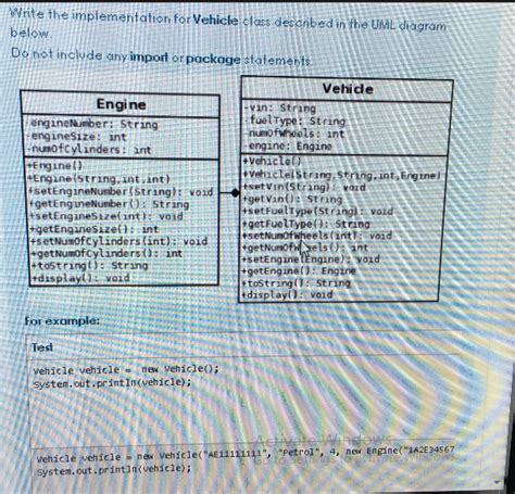 Solved Implement In Java Oop To Match The Results Using