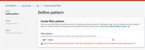 Amazon Web Services Create Metric In Cloudwatch From Property With In Name Stack Overflow