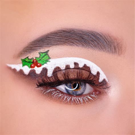 Holiday Eye Makeup Christmas Makeup Simple Xmas Makeup Cute Eye