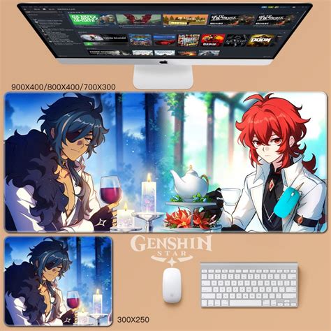 Genshin Impact Mouse Pad Venti Genshin Star