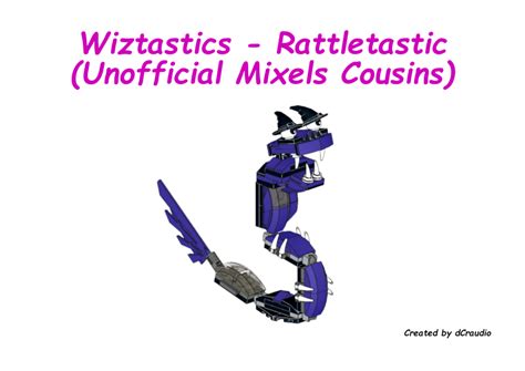 Lego Moc Wiztastics Rattletastic Unofficial Mixels Cousins By