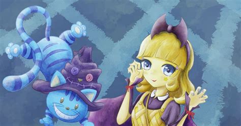 オリジナル アリスとおかしな国のハロウィンスタイル むぅろん 暖か癒やし絵描きのイラスト Pixiv